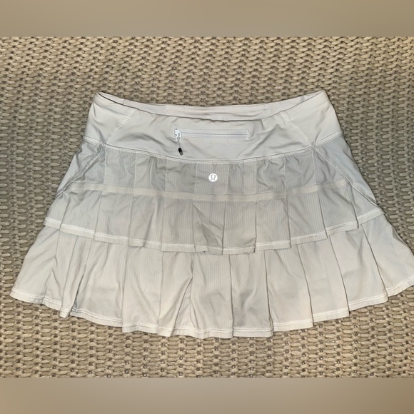lululemon athletica | Skirts | Lululemon Pacesetter Ruffle Tennis Skirt ...